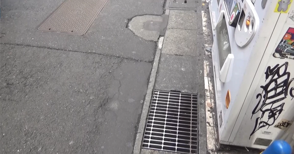 Nguy cơ sụt lún do hệ thống thoát nước cũ ở Nhật Bản